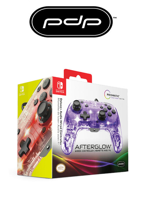 PDP NS Afterglow Deluxe+ Wired Controller | Game Store PDP NS Afterglow Deluxe+ Wired Controller | Game Store